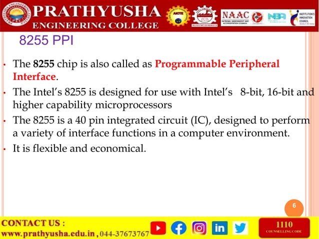 MicroProcessors and MicroControllersUnit3 | PPT