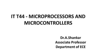 Micro Processor And Micro Controller for engineering in Pondicherry ...
