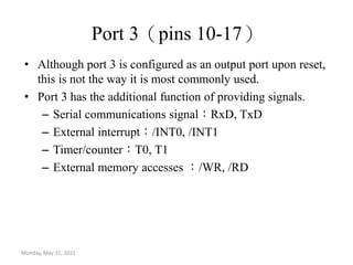 8051 Microcontroller | PPTX