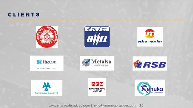 MPME Abrasives | PPT