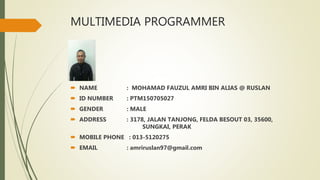 Mpm final presentation | PPTX