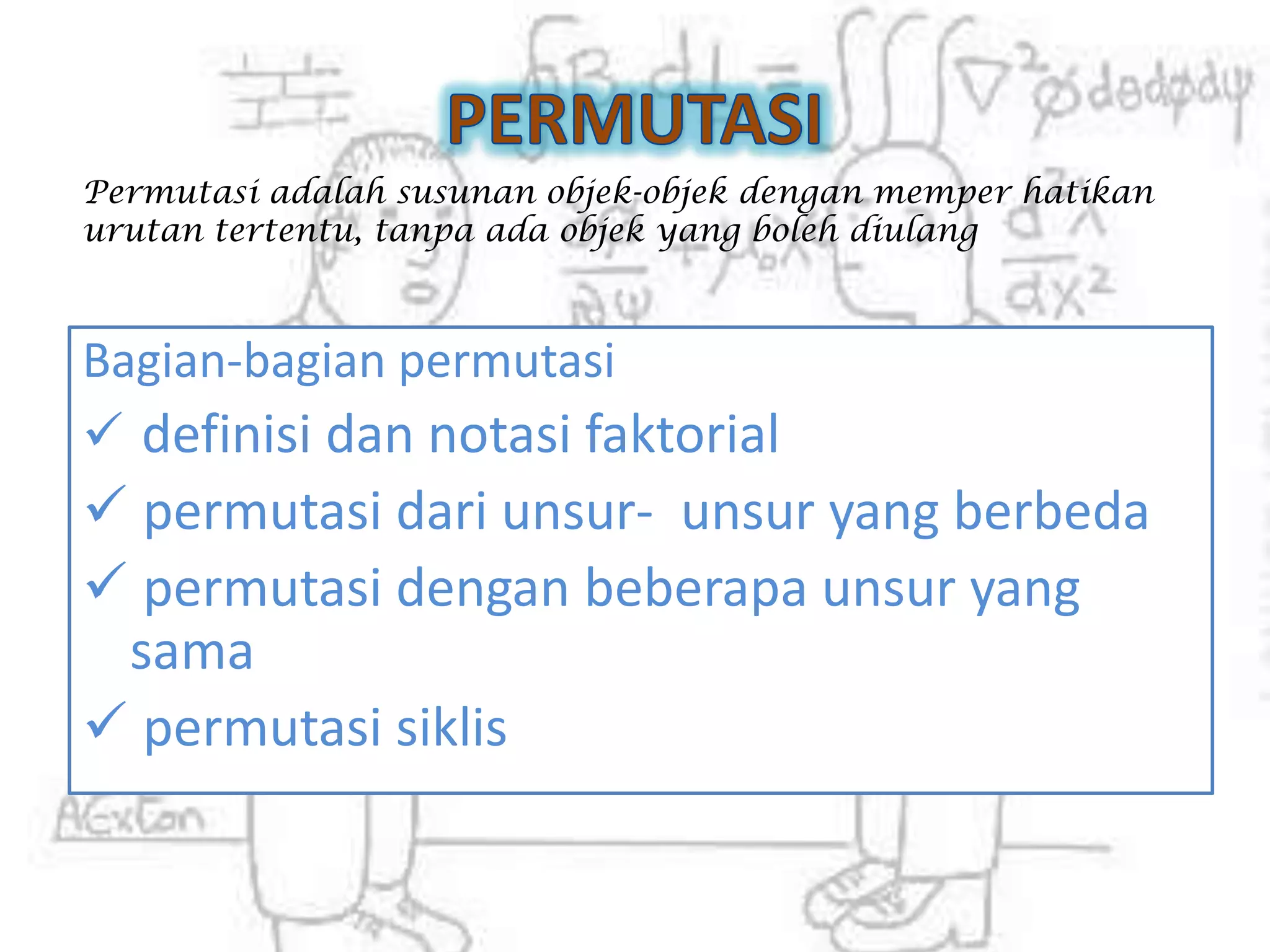 Power Point Tentang Permutasi | PPTX