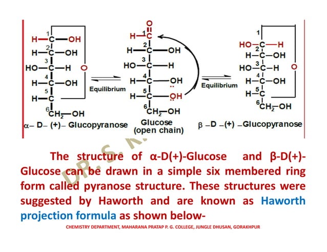 Ring Structure of Glucose .Carbohydrates #Glucose and Fructose