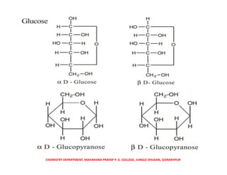 Ring Structure of Glucose .Carbohydrates #Glucose and Fructose | PPT