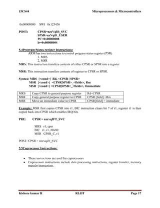 15CS44 MP & MC module 5 | PDF | Programming Languages | Computing