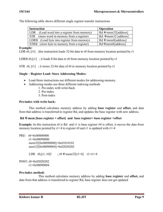 15CS44 MP & MC module 5 | PDF