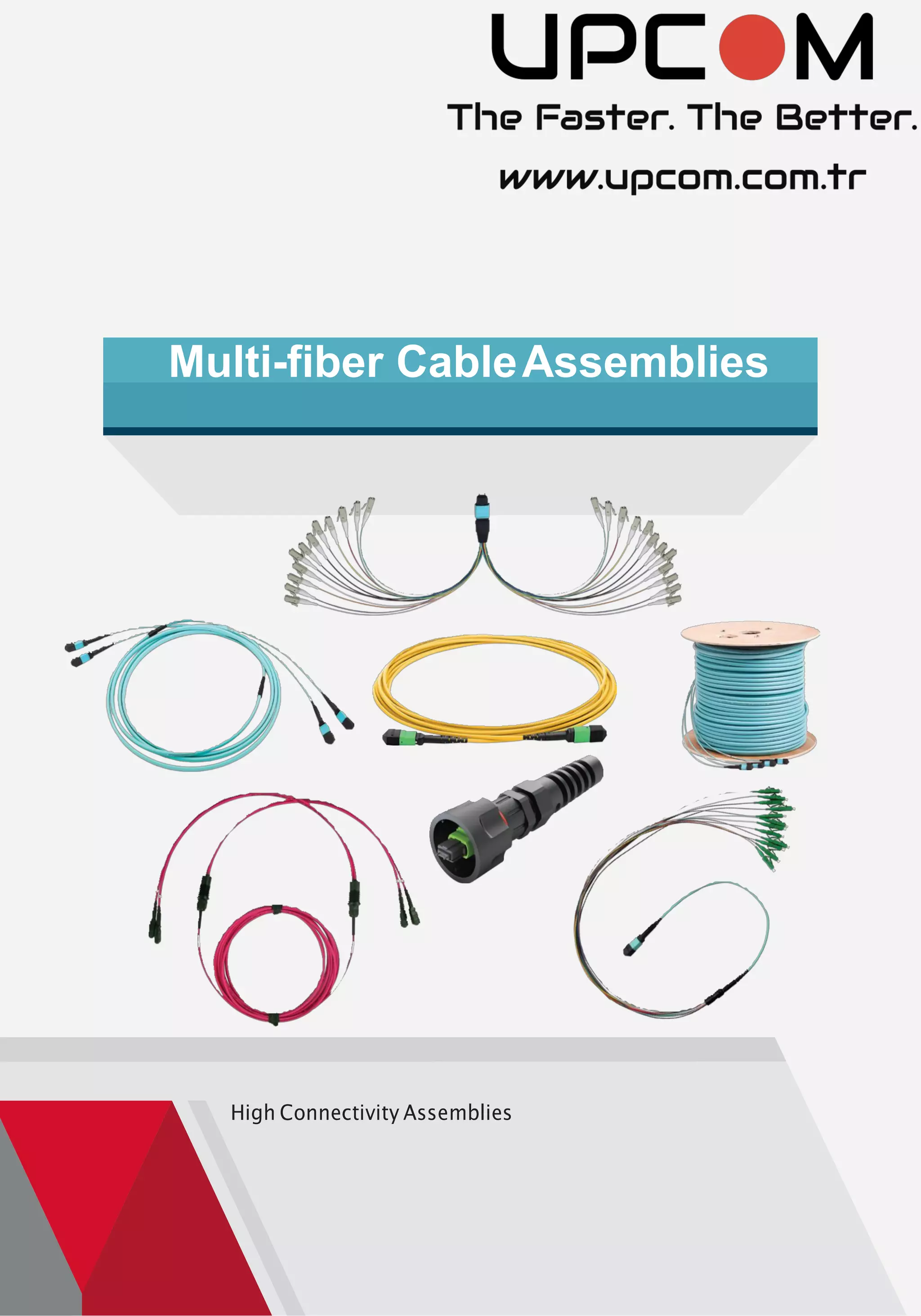 Mpo mtp multi-fiber cable assemblies | PDF