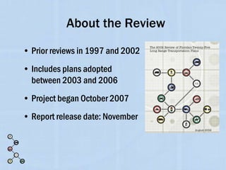 A Review of MPO Long Range Transportation Plans in Florida | PPT