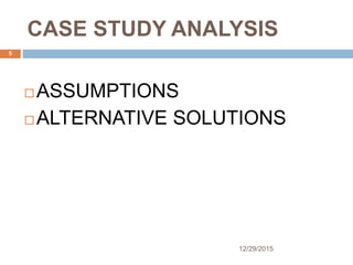 management & leadership (case study) | PPTX