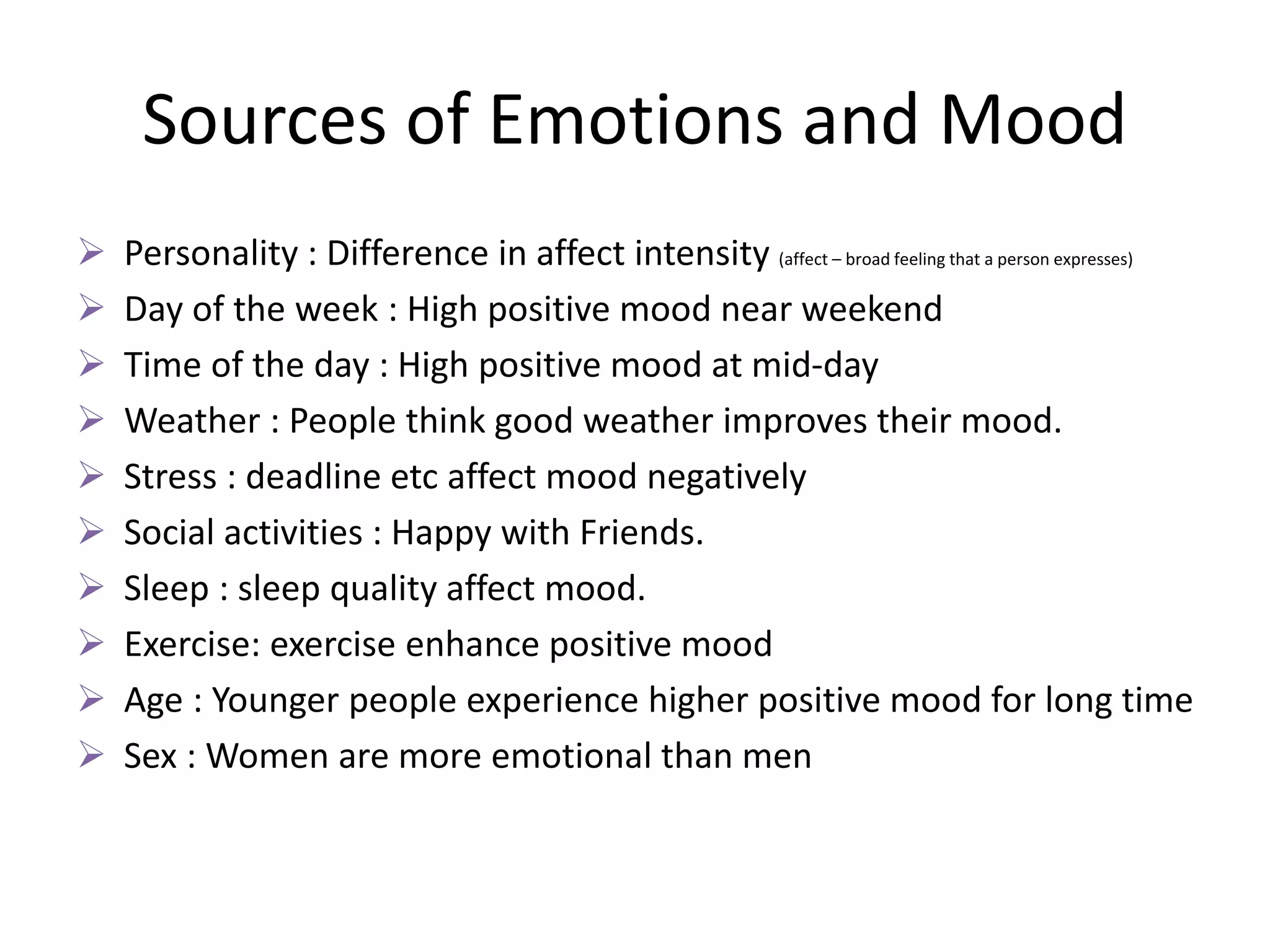 Managing emotions and mood | PPTX