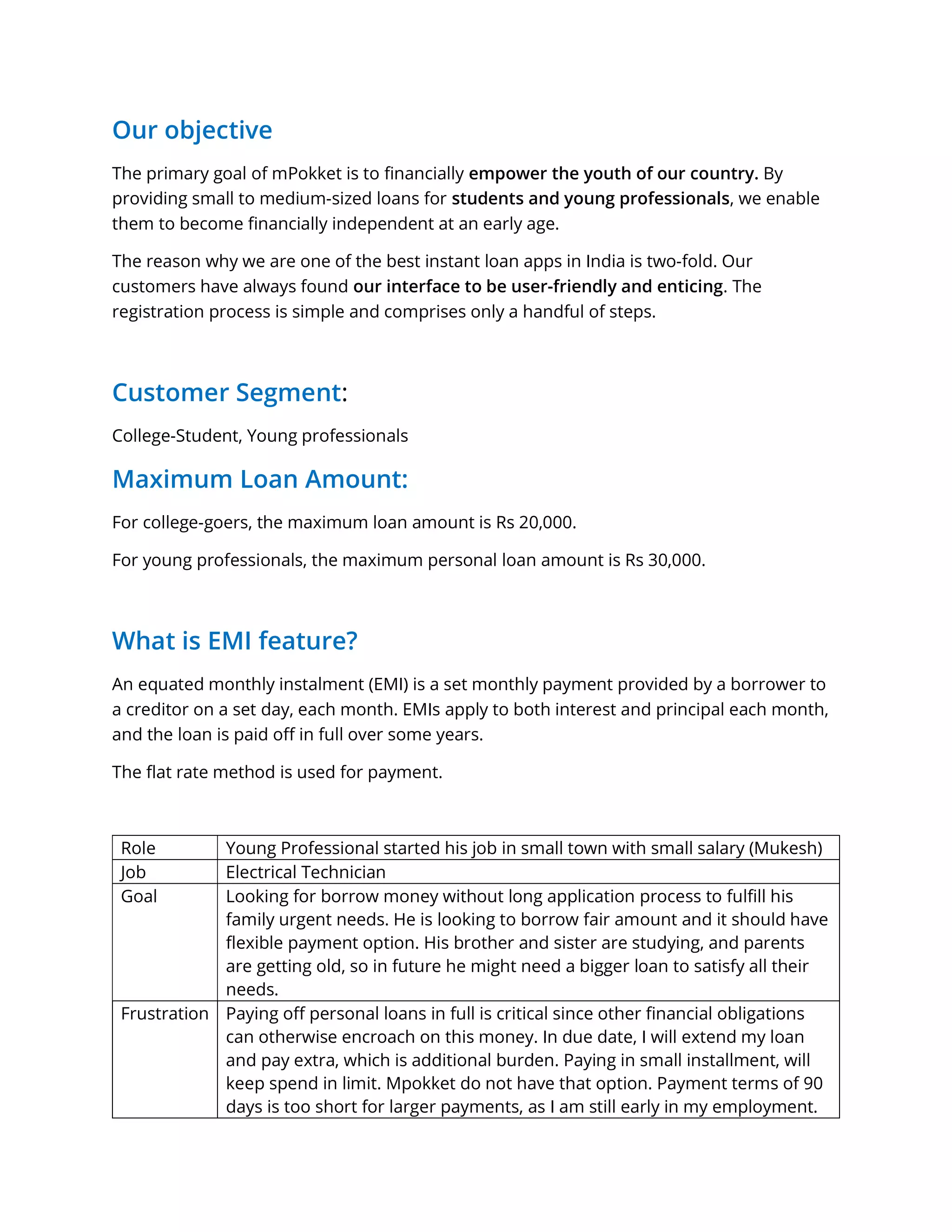 Mpokket EMI Feature | PDF