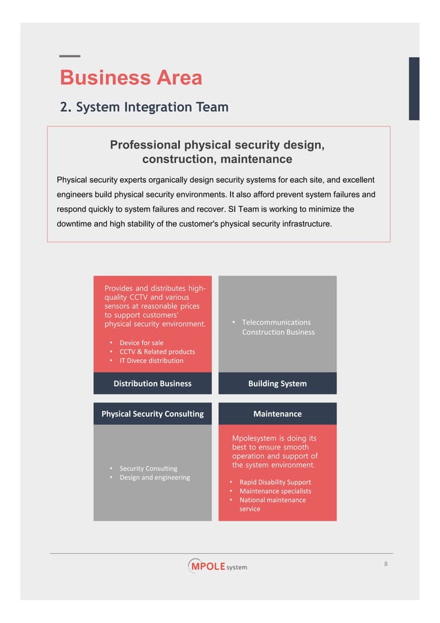 Mpole system introduction 2018 | PDF