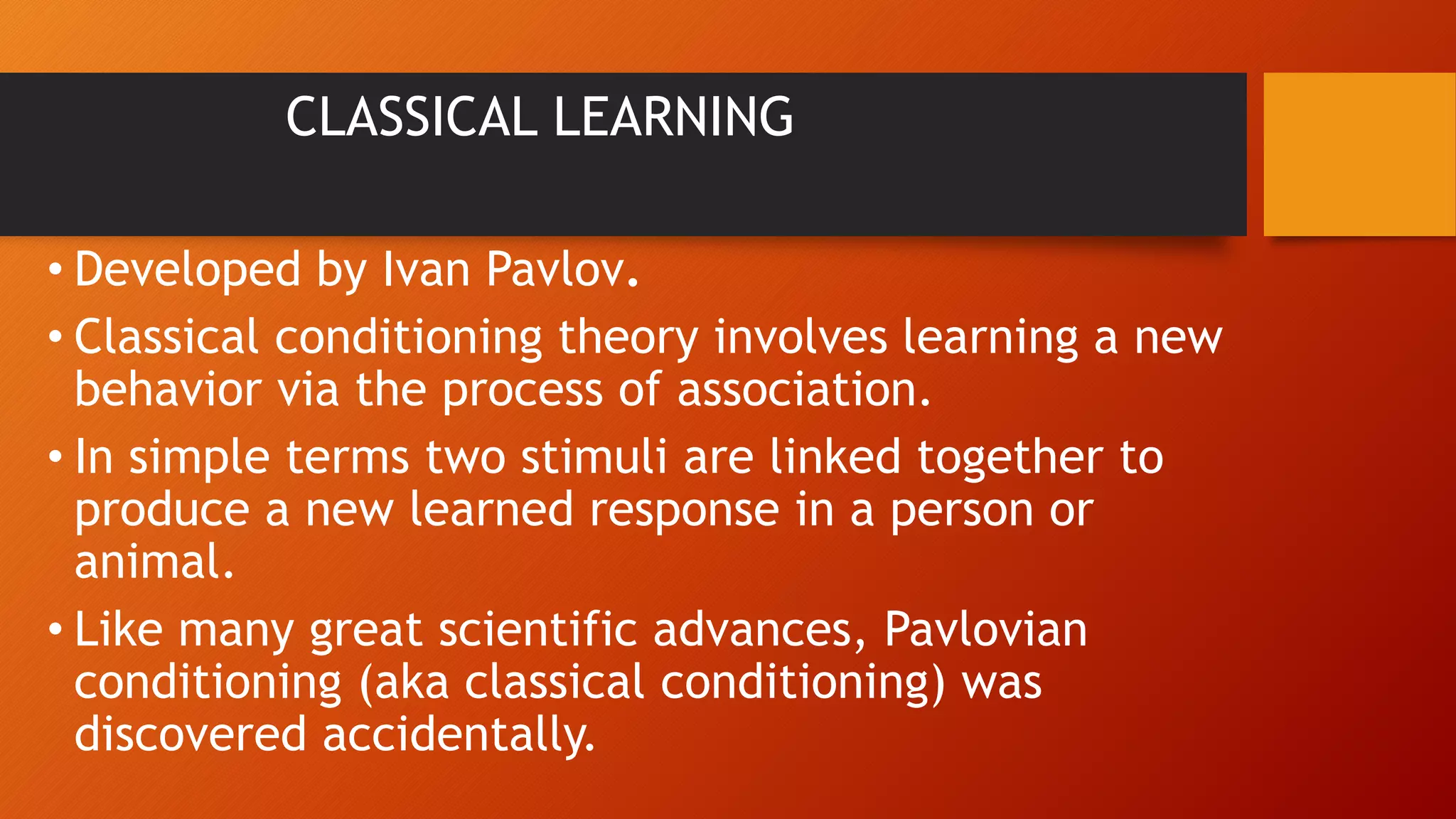 Mpo presentation theories of learning | PPT