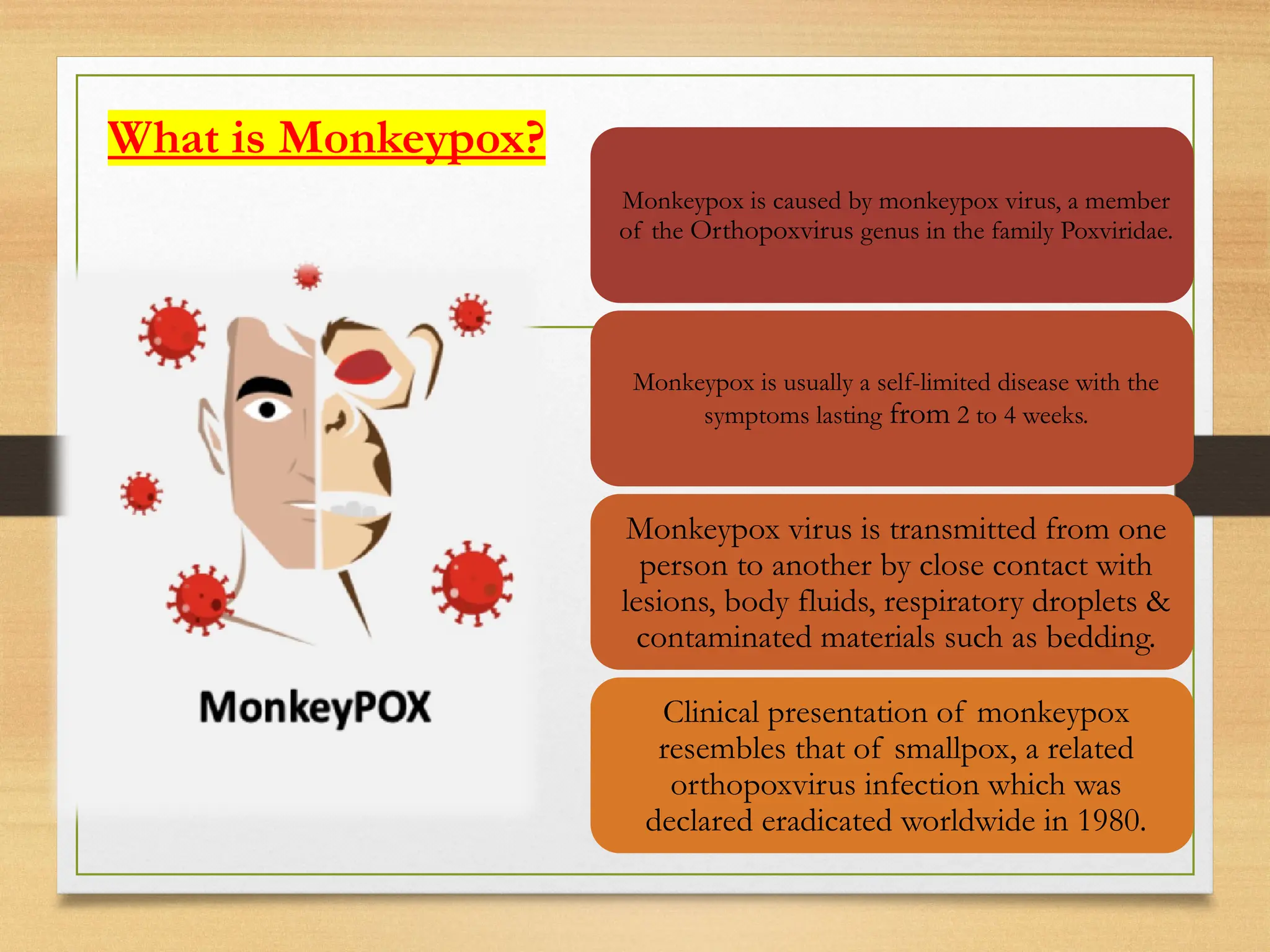Monkey pox powerpoint presentation .pptx