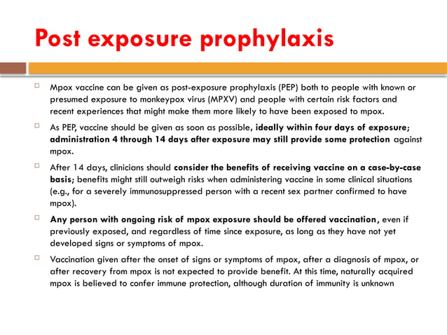 EHA mpox guidelines case definition.pptx | Infectious Diseases ...