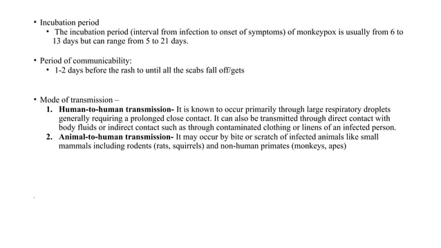 mpox final.pptx MPOX GUIDELINES MPOX FINAL PPT | PPTX
