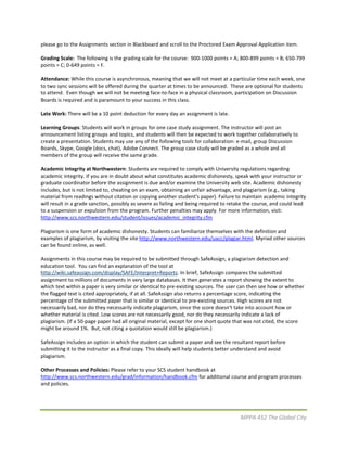 The Global City Summer 2011 Northwestern U MPPA | PDF