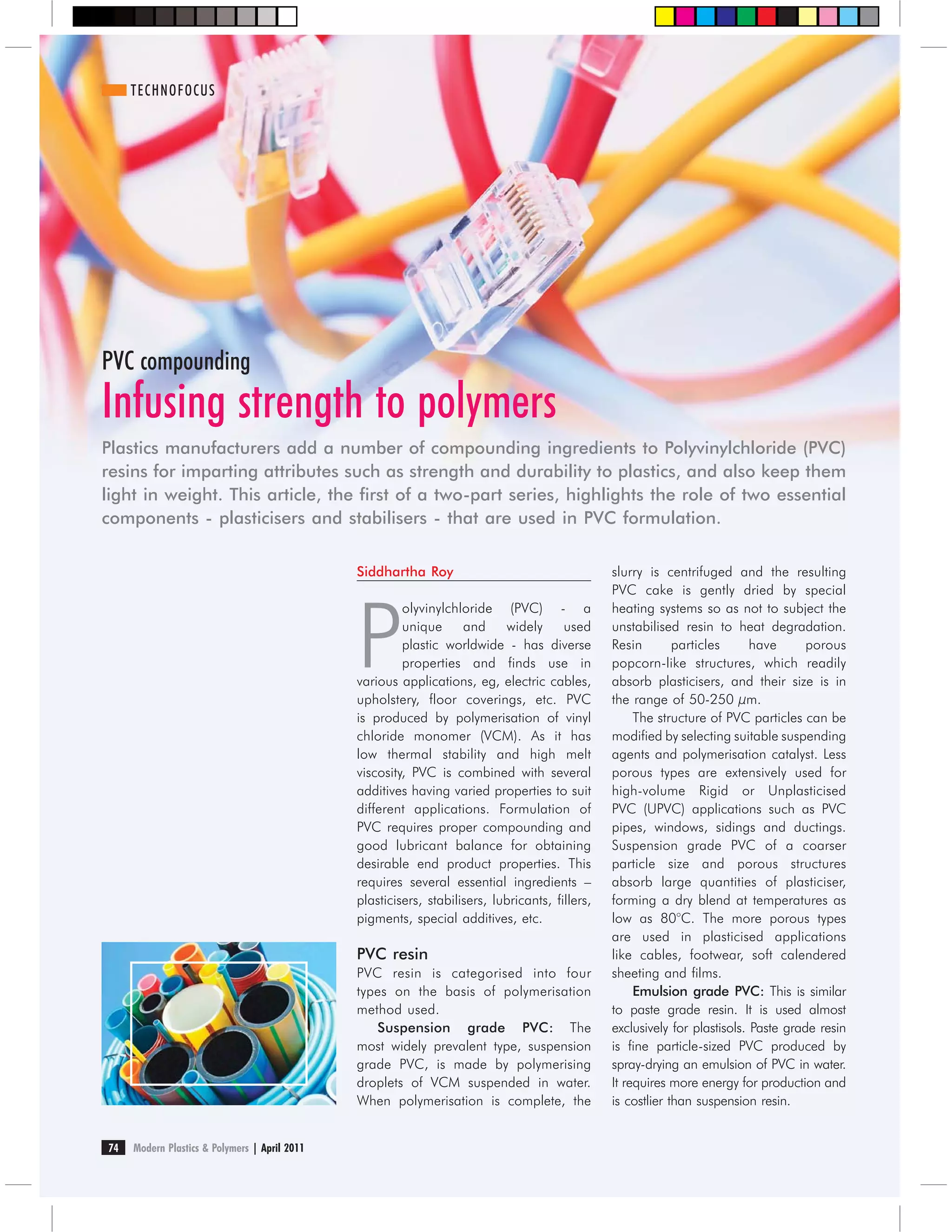 PVC Compounding Ingredients Part 1 | PDF