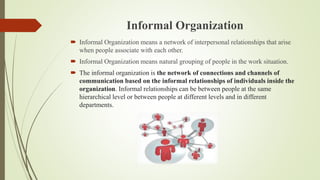 Types of Organizations | PPTX