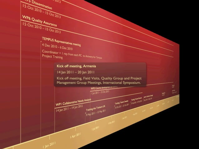 Tempus project timeline | PPT