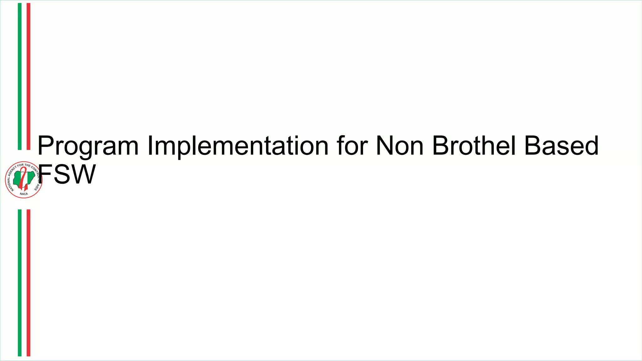 Minimum Prevention Package Intervention-MPPI Operationalization | PPT