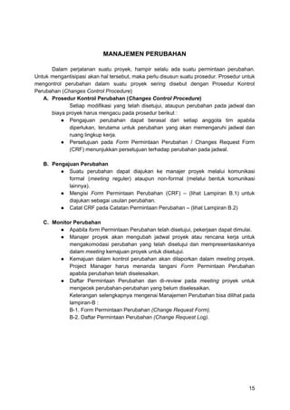 Project Management Plan | PDF