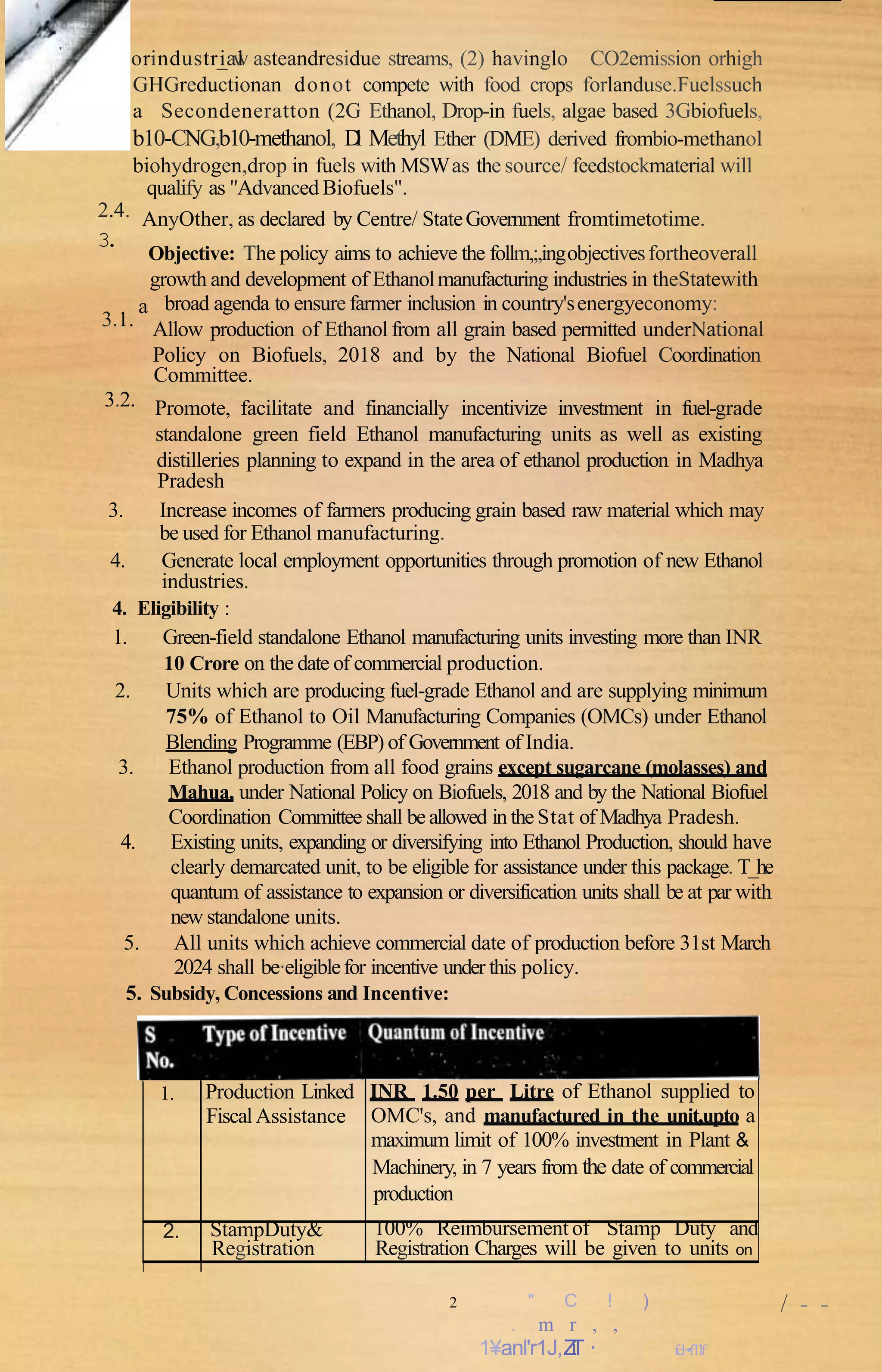 MP policy for ethanol.pptx