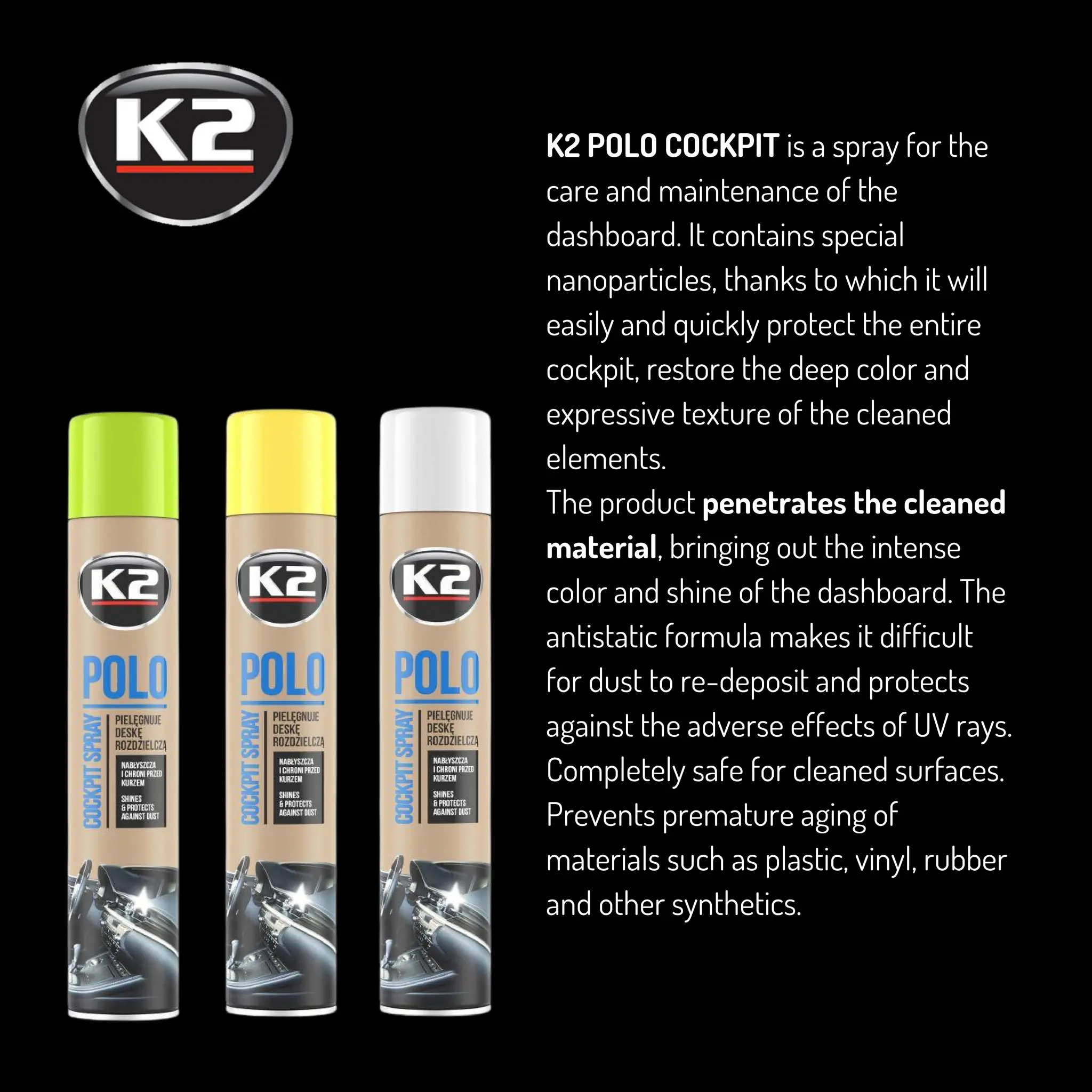 K2 Polo Cockpit - Maintains the dashboard | K406 K407 | PDF