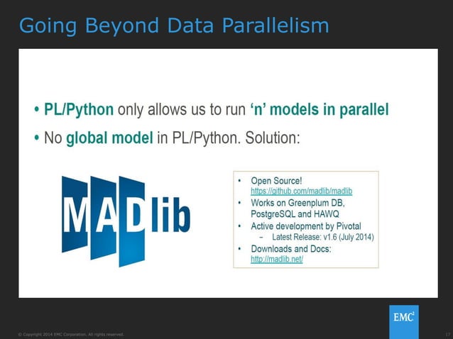 Massively Parallel Processing with Procedural Python - Pivotal HAWQ | PPT