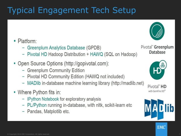 Massively Parallel Processing with Procedural Python - Pivotal HAWQ | PPT
