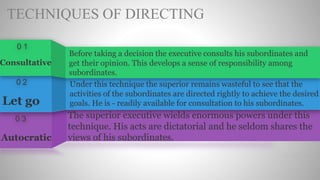 Directing | PPTX