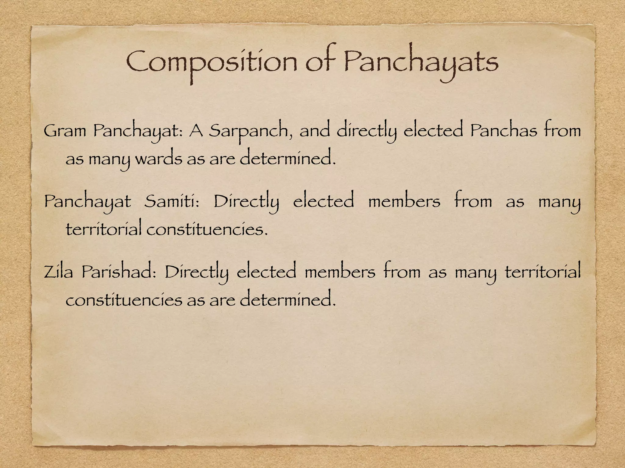 Madhya Pradesh - Development of Panchayati Raj System | PDF