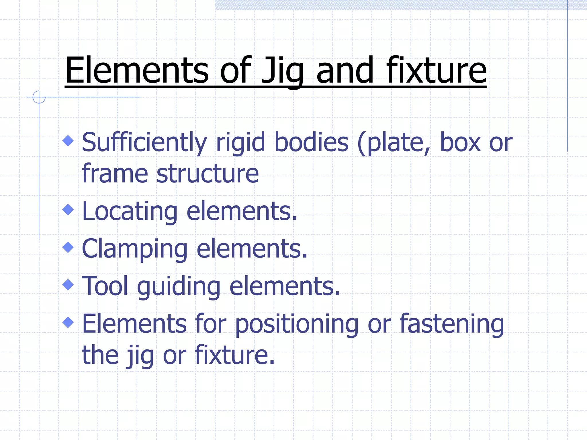 Jigs and Fixtures | PPT