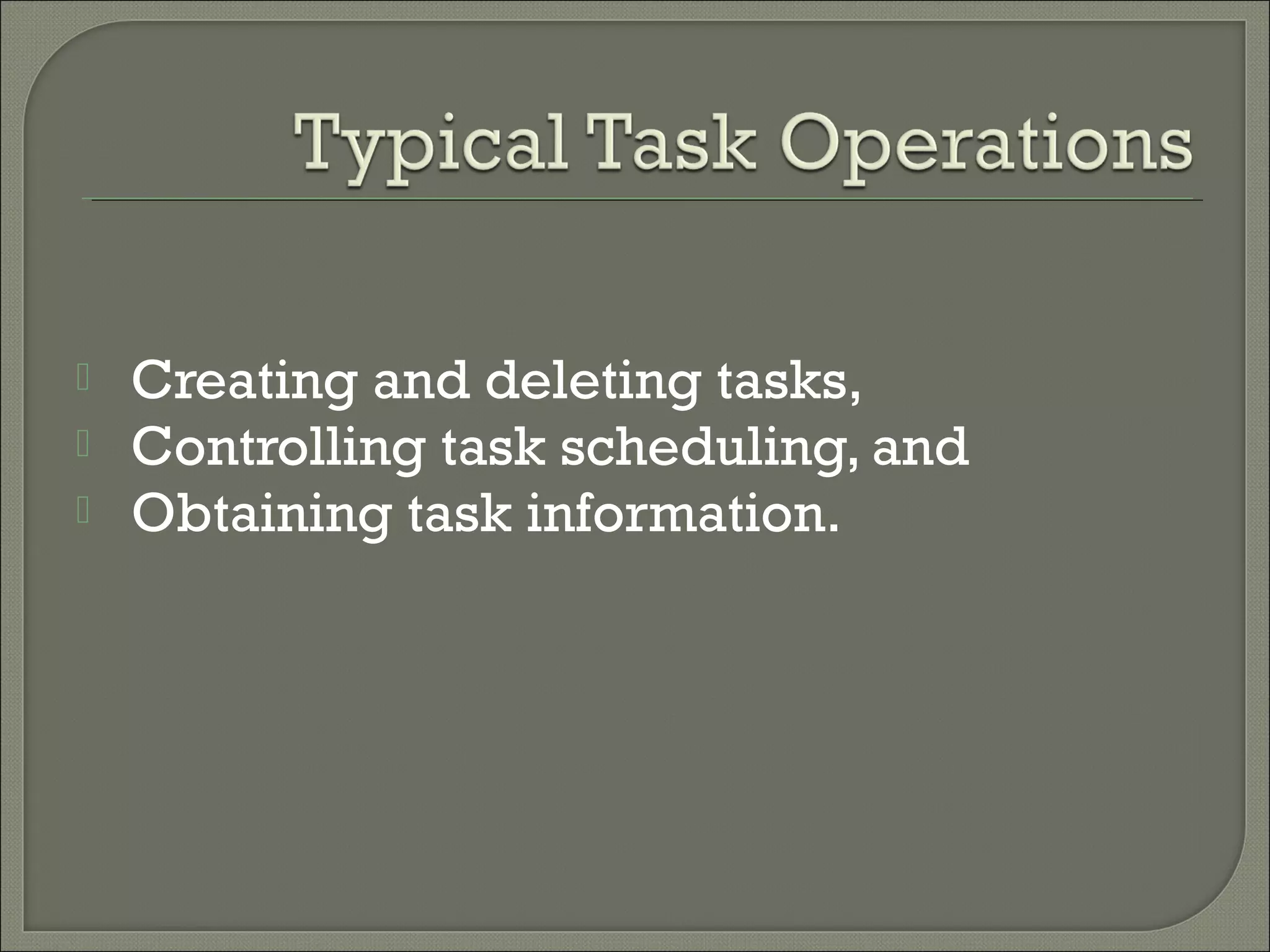 Real Time Operating system (RTOS) - Embedded systems | PPT Real Time Operating system (RTOS) - Embedded systems | PPT