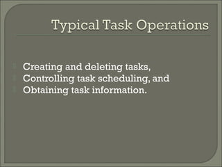 Real Time Operating system (RTOS) - Embedded systems | PPT