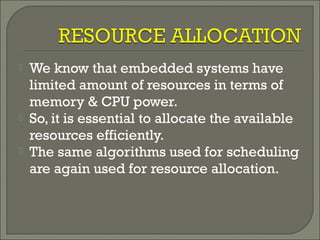 Real Time Operating system (RTOS) - Embedded systems | PPT | Operating Systems | Computer ...