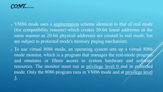 PRESENTATION ON REAL ADDRESSING MODE AND VIRTUAL ADDRESSING MODE | PPTX