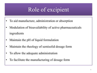 Drug excipient interaction modern pharmaceutics | PPTX