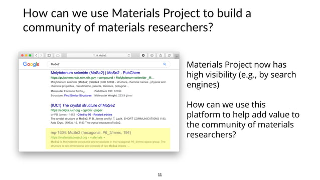 Computational Materials Design and Data Dissemination through the Materials Project | PDF