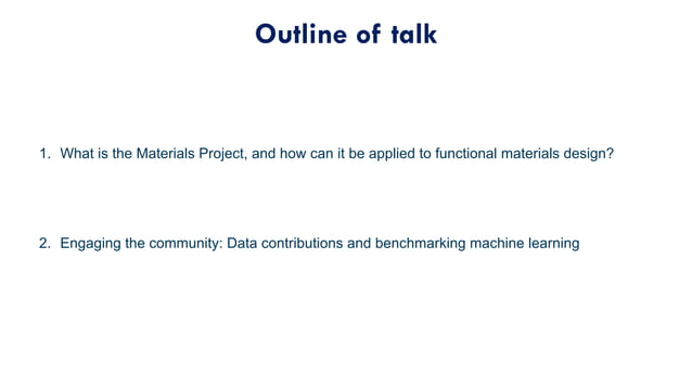 Computational Materials Design And Data Dissemination Through The Materials Project Pdf