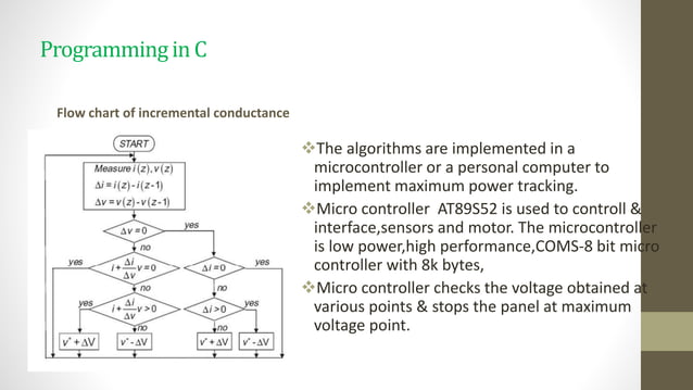 maximum power point tracking (mppt) | PPTX