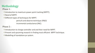 maximum power point tracking ( mppt) | PPTX
