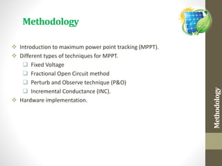 MPPT | PPTX