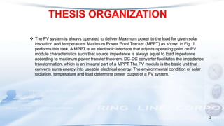 mppt for photovoltaic applications ppth | PPT