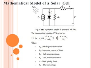 Solar PV Model With MPPT (P & O method) | PPTX | Computer Software and Applications | Computing