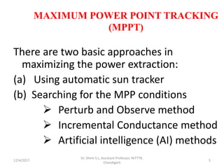 MPPT of a solar system | PDF