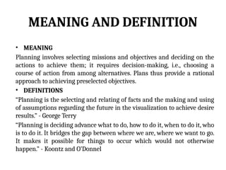 planning notes in a detailed format planning and decision making notes ...