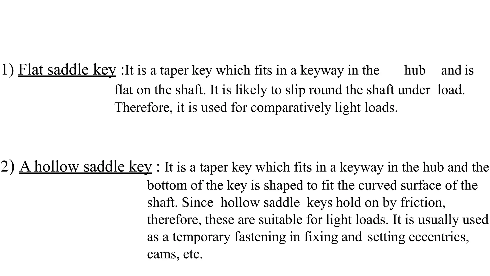Types of key | PDF