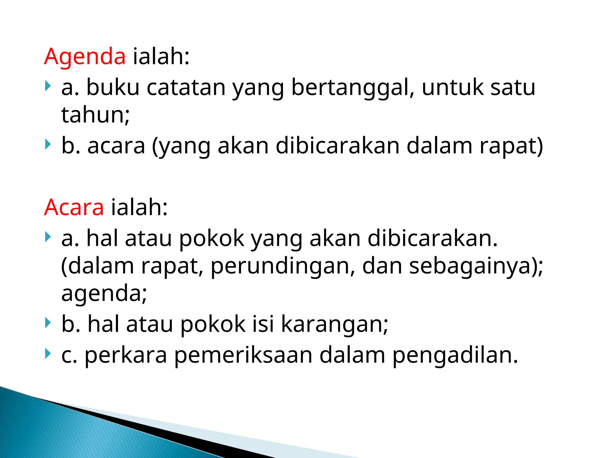MENGELOLA PERTEMUAN RAPAT BAGIAN 2_ADMINISTRASI PERKANTORAN | PPT