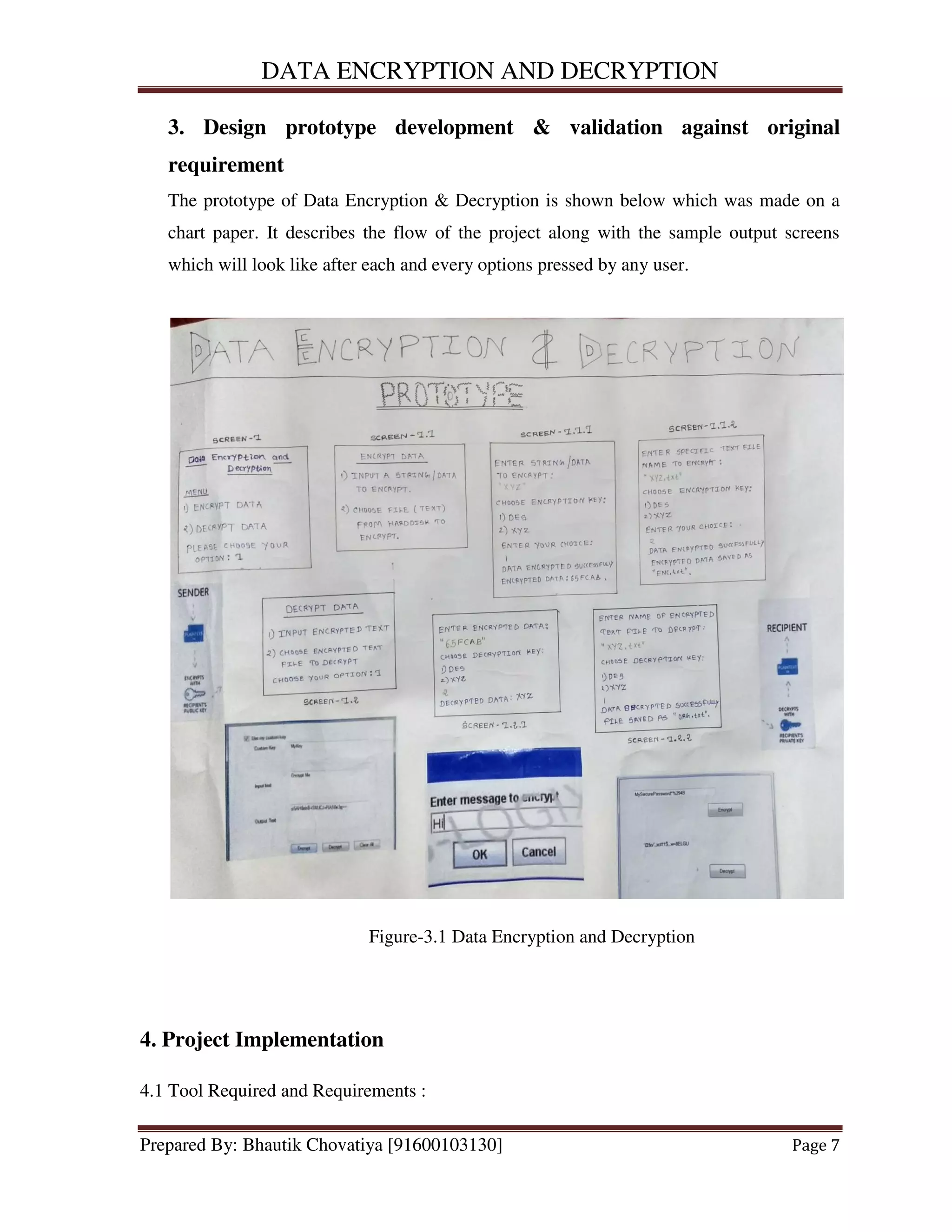 Mini Project On Data Encryption And Decryption In Java Pdf